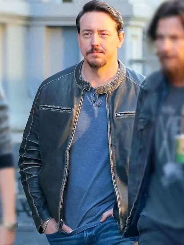 Chris Coy Black Rabbit S01 Black Leather Jacket – Jacket Creator