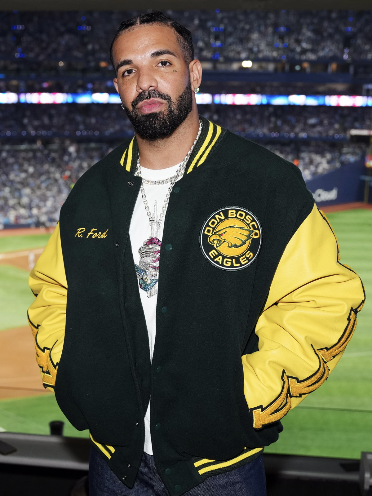 Drake Rob Ford Varsity Jacket – Jacket Creator