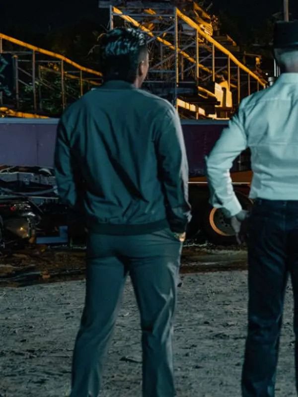 Rich Ting Tulsa King S03 Gray Bomber Jacket – Jacket Creator